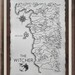 Witcher Map Continent Geralt of Rivia Art Witcher Poster - Etsy