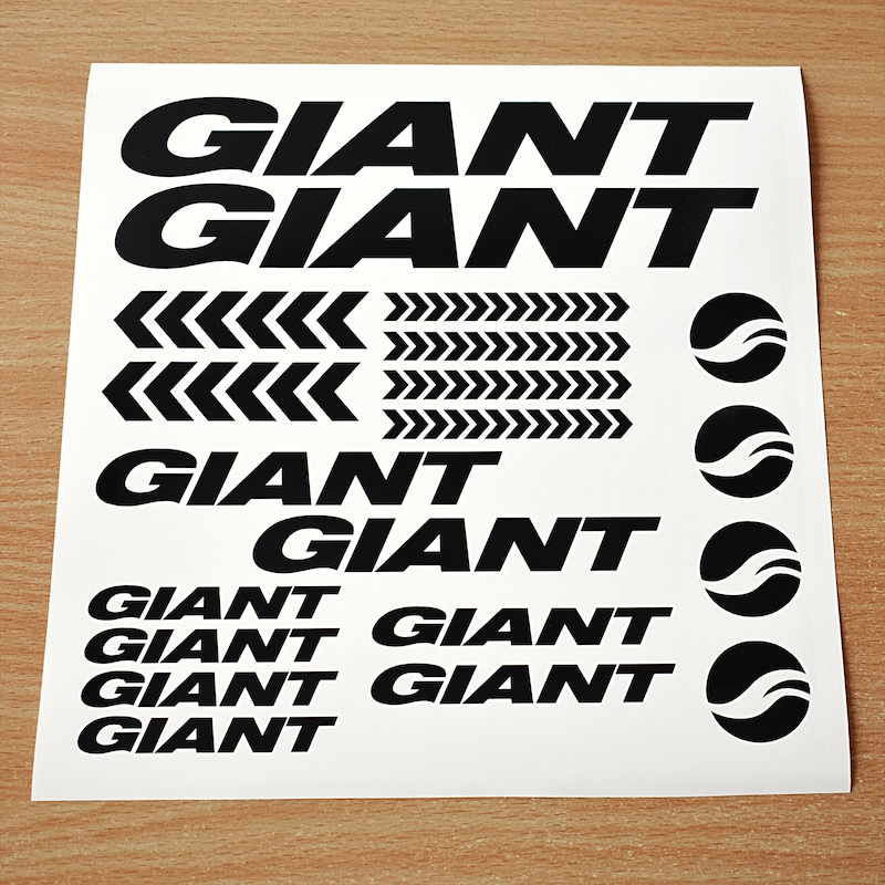 Giant Bike Decals - Etsy