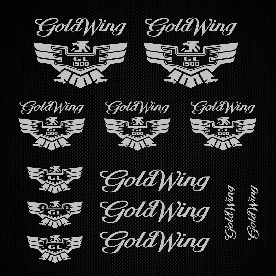 Goldwing Decal Stickers Motorcycle Accessories Gold Wing GL 1500 for ...