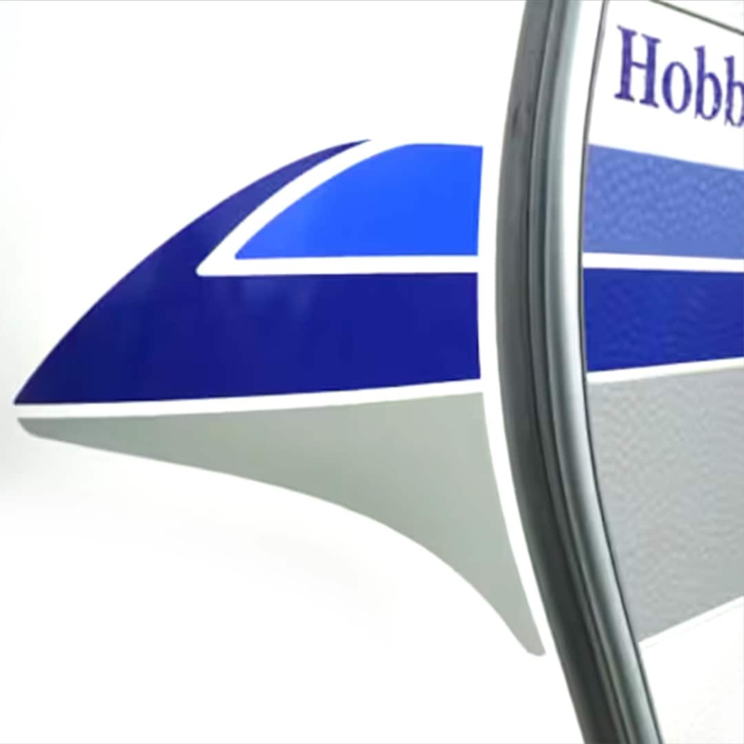 Hobby Camper Decal 2x RV Sticker Campervan Accessories Trailer Decor ...