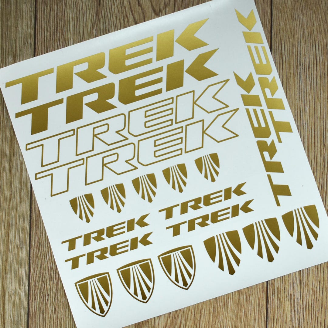 Trek Decal for Bike, MTB Sticker Kit for Bicycle Frame and BMX Accessories From ORACAL Vinyl ...
