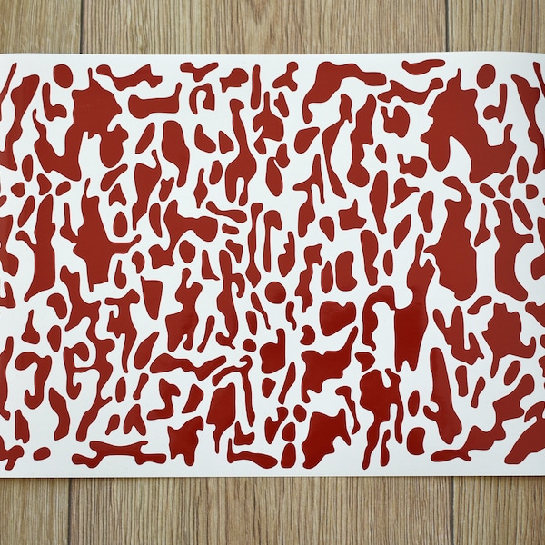 Multicam Stencil Svg - Etsy