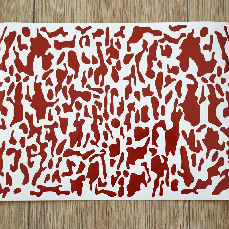 Multicam Stencil Svg - Etsy