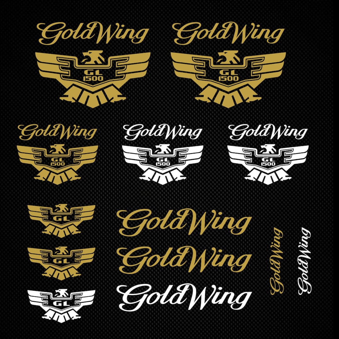 Goldwing Decal Stickers Motorcycle Accessories Gold Wing GL 1500 for ...