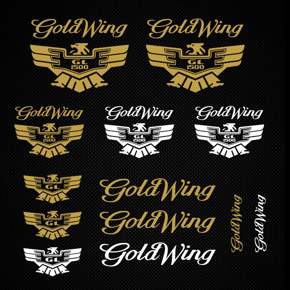 Goldwing Decal Stickers Motorcycle Accessories Gold Wing GL 1500 for ...
