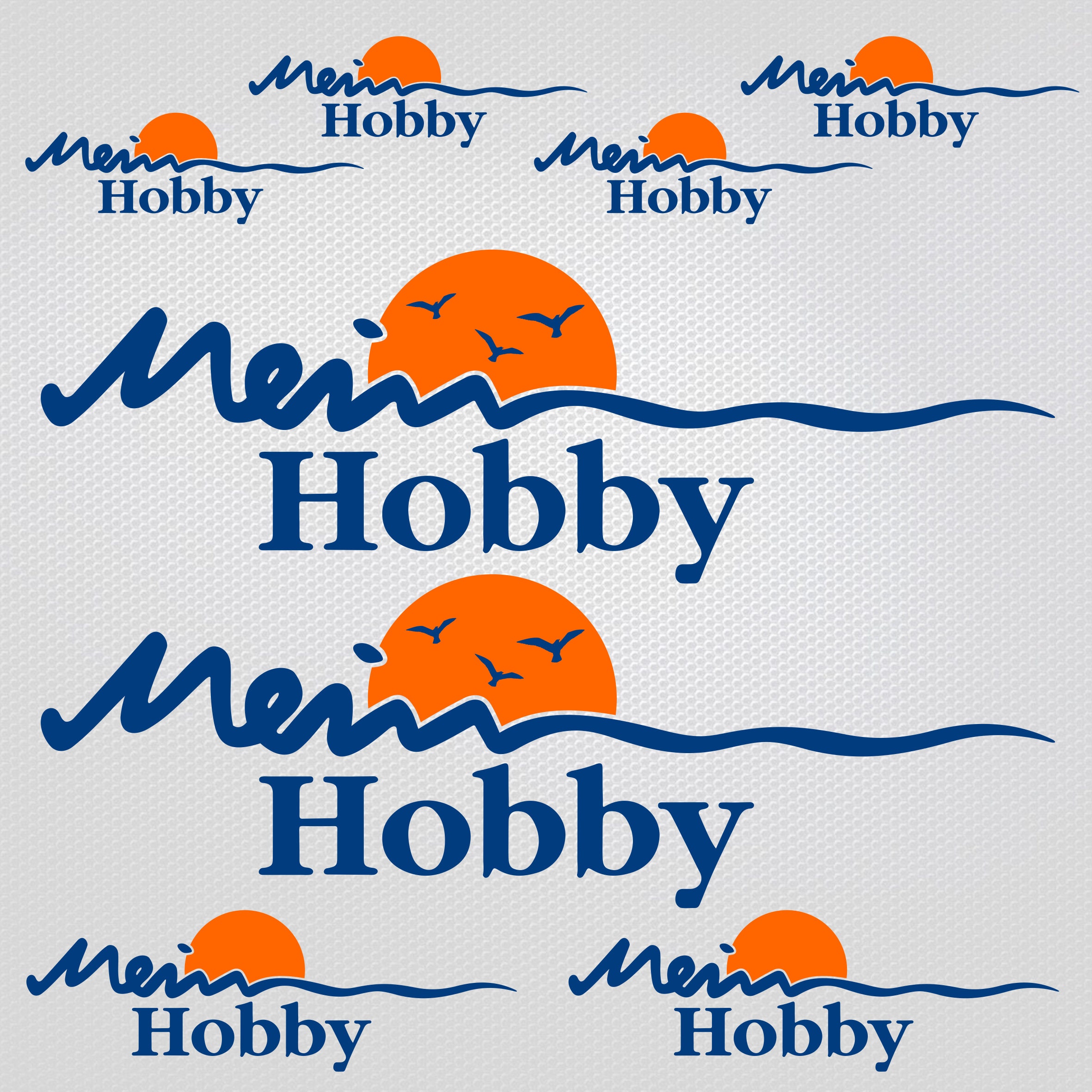 My Hobby Camper Van Decals 8 Pieces | Motorhome Mein Hobby Stickers ...
