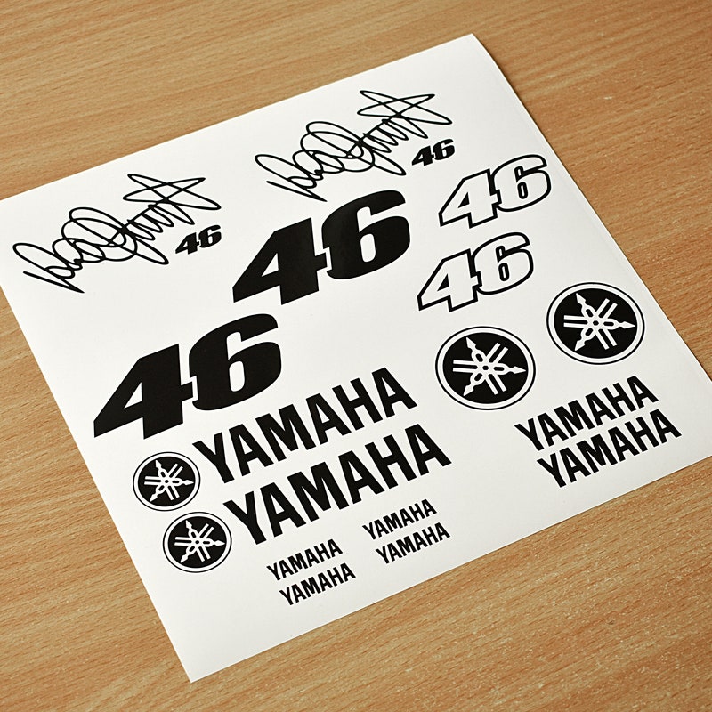 Motorcycle Sticker - Etsy