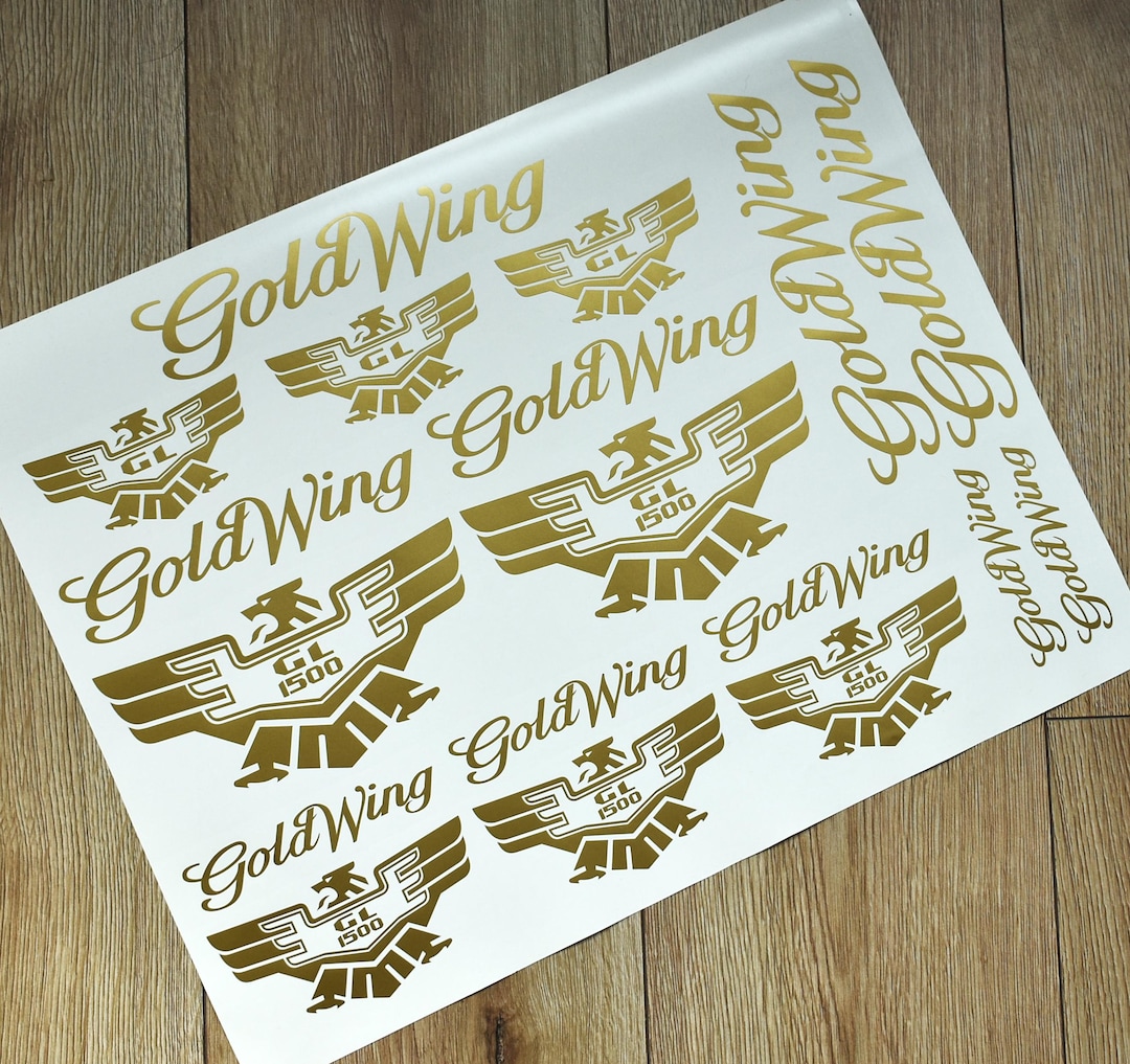 Goldwing Decal Stickers Motorcycle Accessories Gold Wing GL 1500 for ...