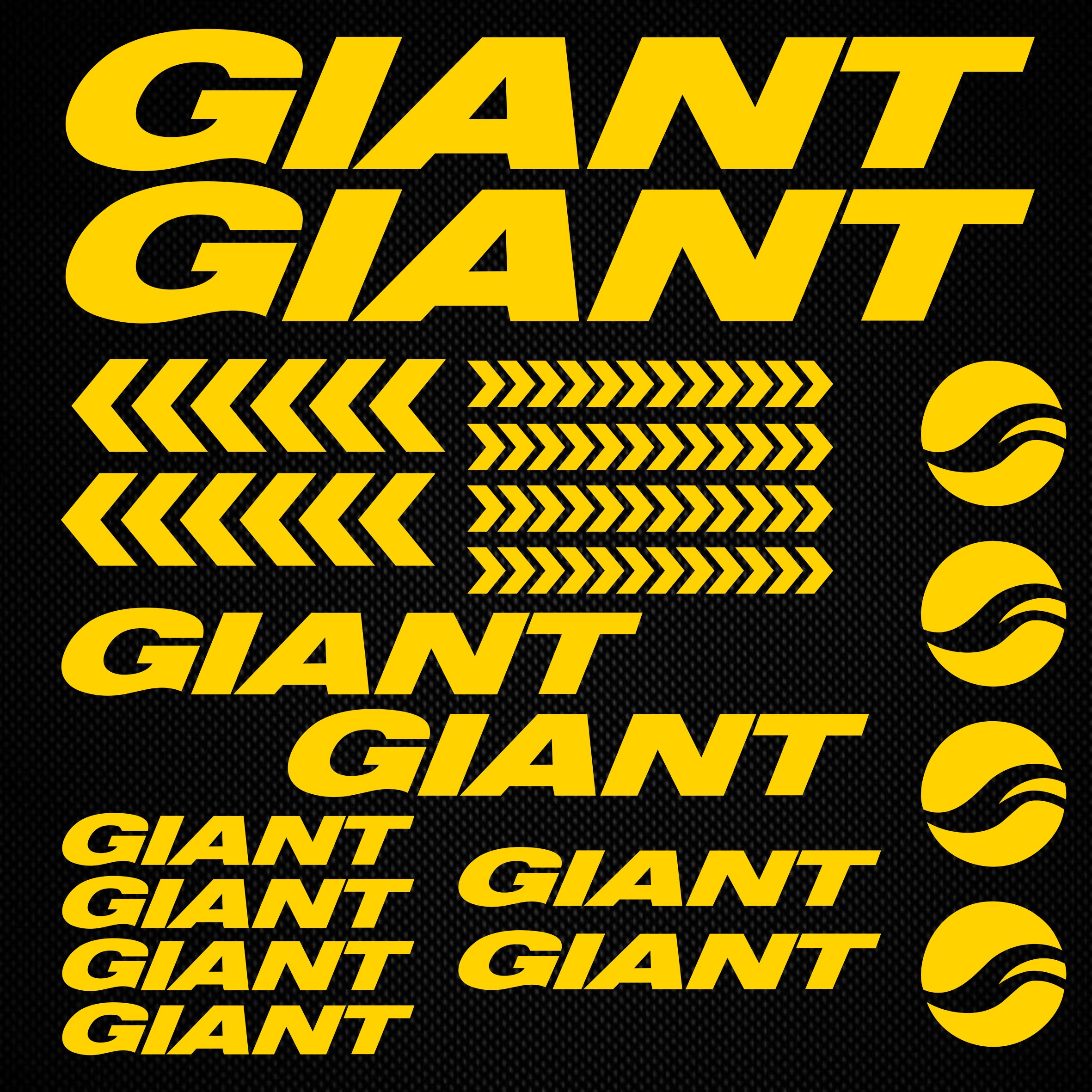 Giant Bike Stickers | Vinyl Decals | Frame Protection & Custom Style ...