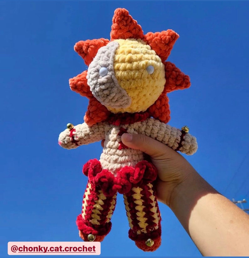 Sun Clown Crochet Pattern Amigurumi - Etsy