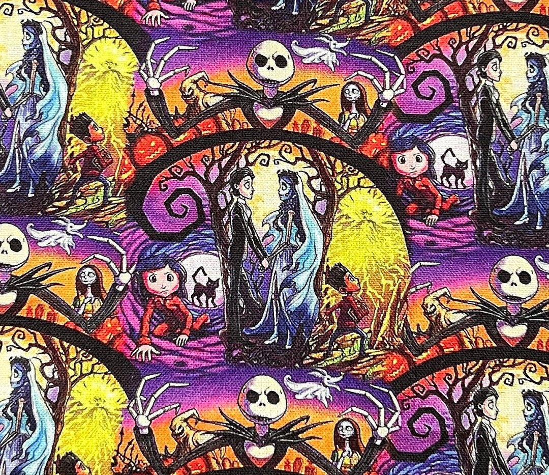 Nightmare Before Christmas Jack Skellington Corpse Bride Remnants | 100 ...