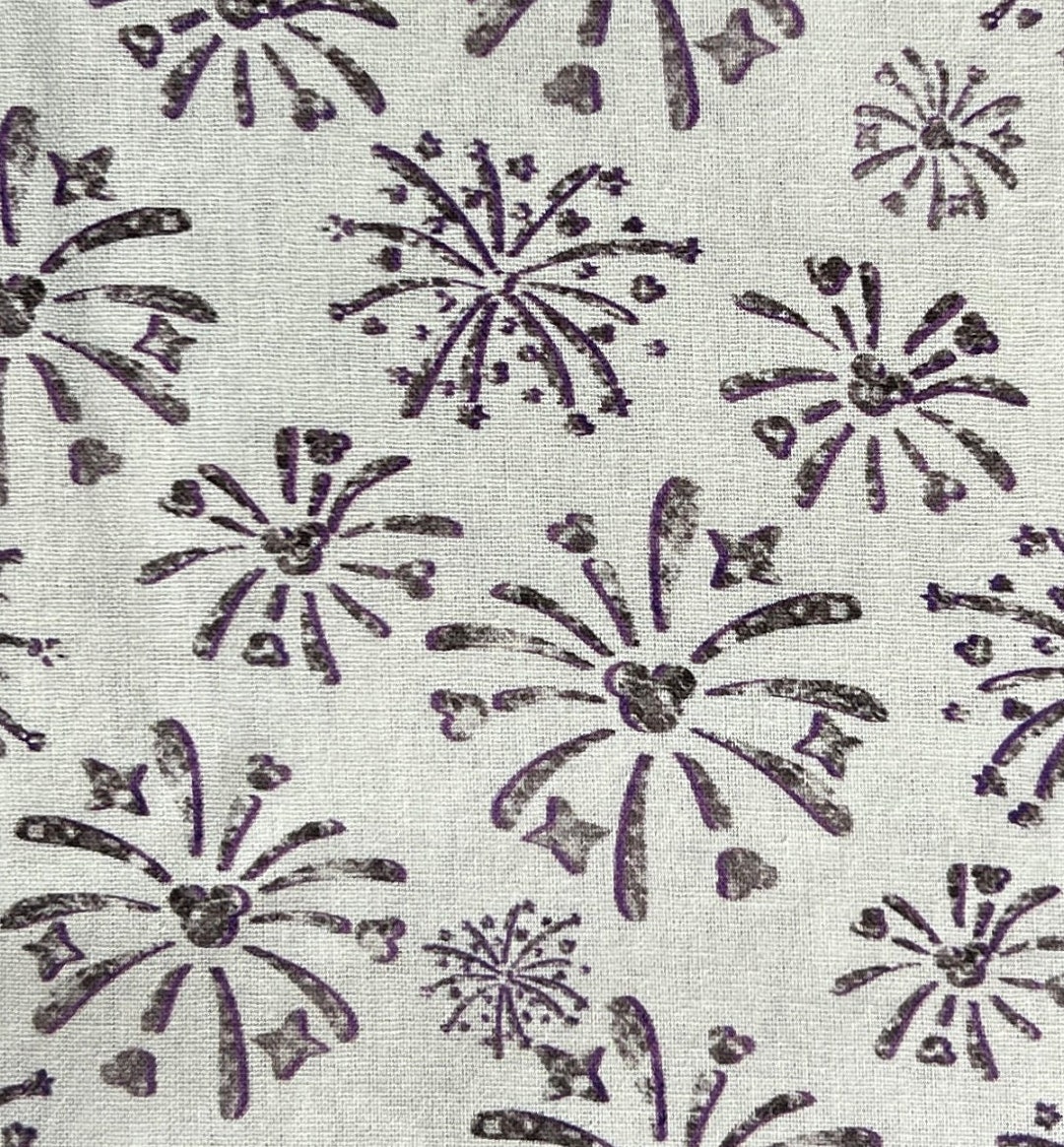 Disney Mickey Mouse Fireworks Remnants | 100% Cotton - Etsy
