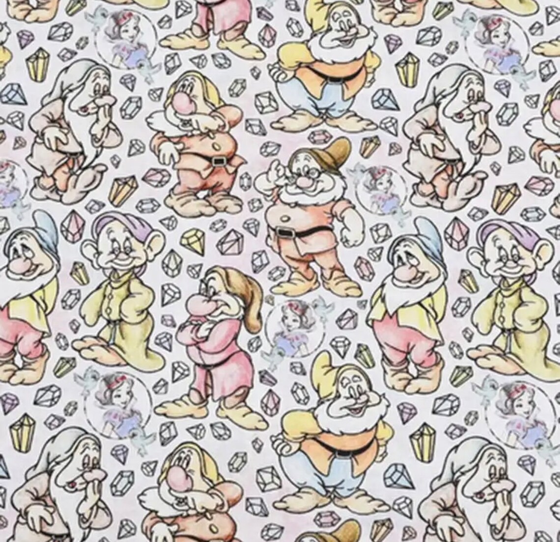 Disney Snow White and the Seven Dwarfs Diamond Mine Remnants - Etsy