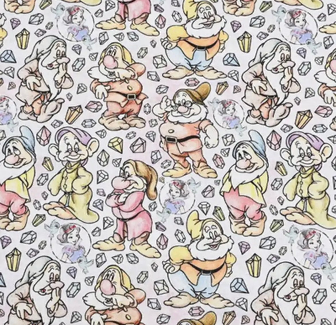 Disney Snow White and the Seven Dwarfs Diamond Mine Remnants 100% ...