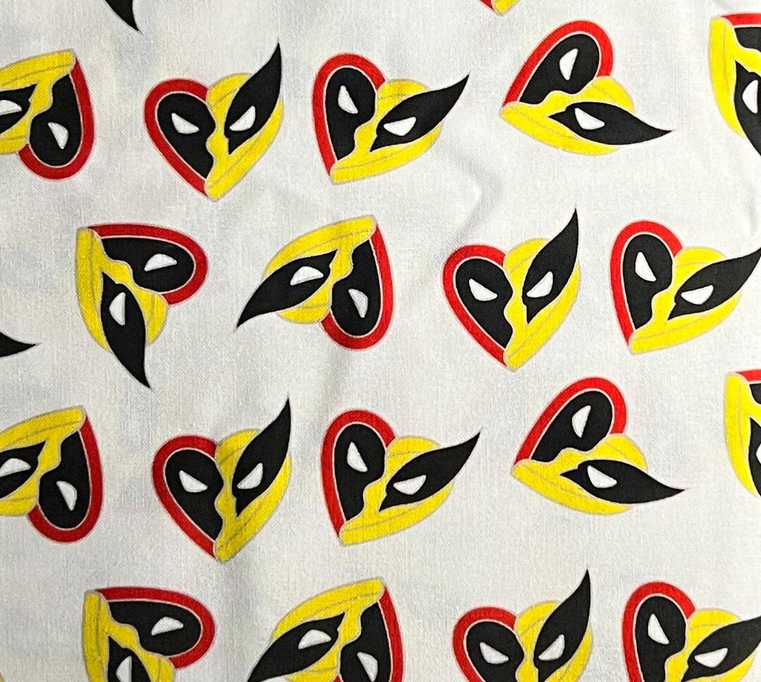 Deadpool and Wolverine Characters Remnants | 100% Cotton Fabric - Etsy