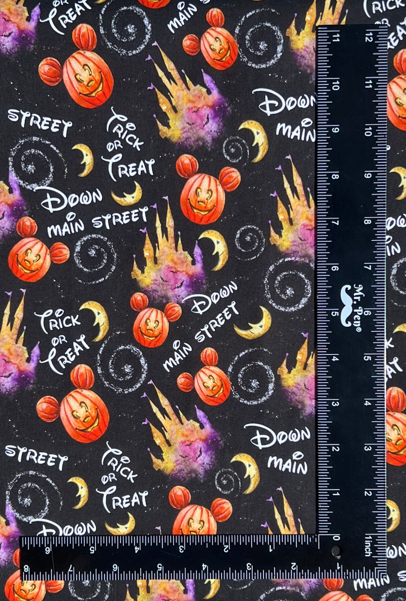 Halloween Mickey and Minnie Mouse Remnants 100% Cotton - Etsy