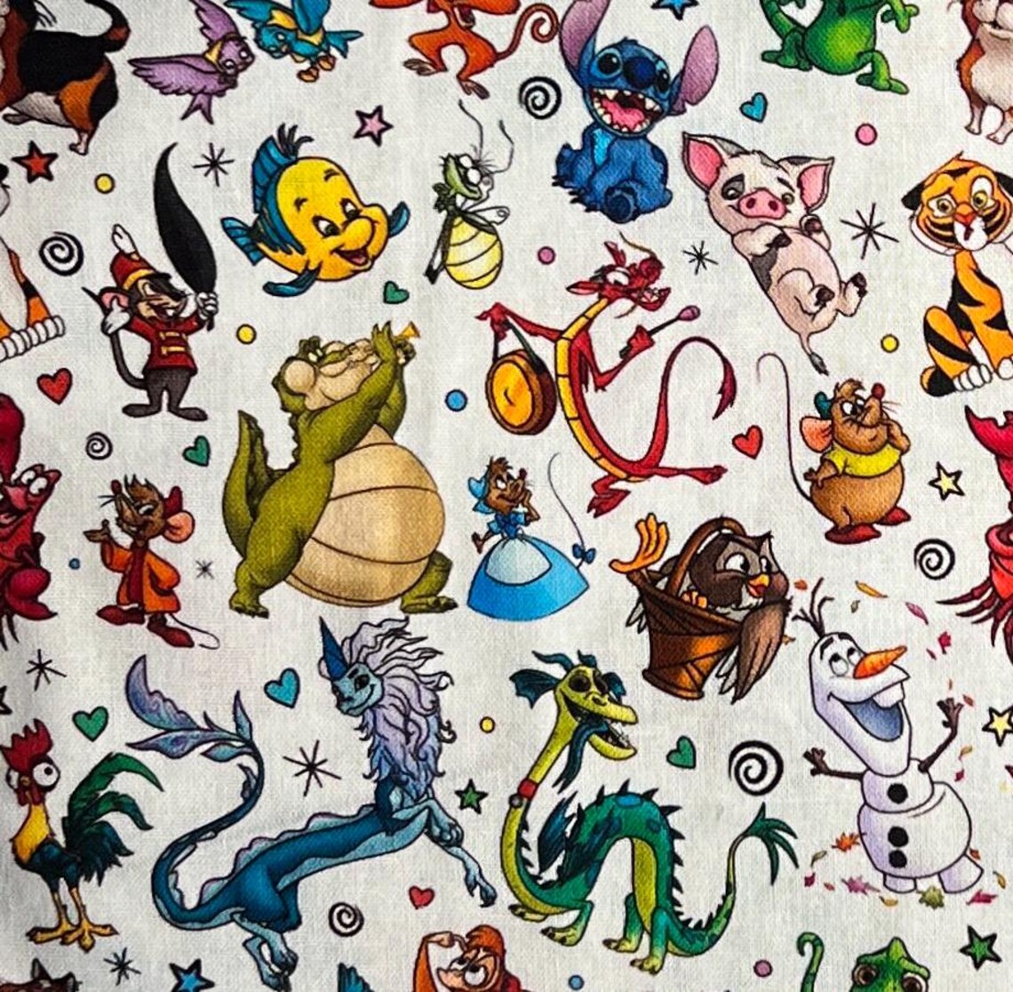 Disney Sidekicks Remnants | Louis, Sisu, Pascal, Pua, Sebastian ...