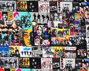 Beatles Fabric 100% Cotton Fabric by the Yard Paul Mccartney - Etsy