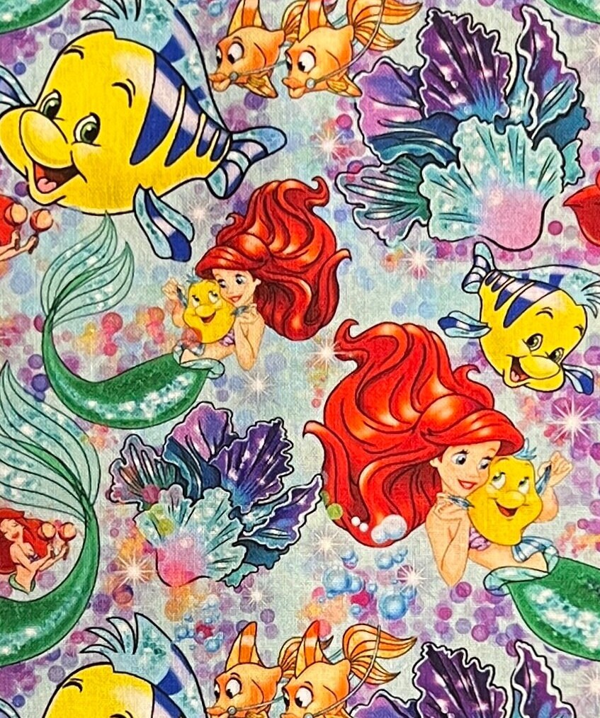 Little mermaid fabric store