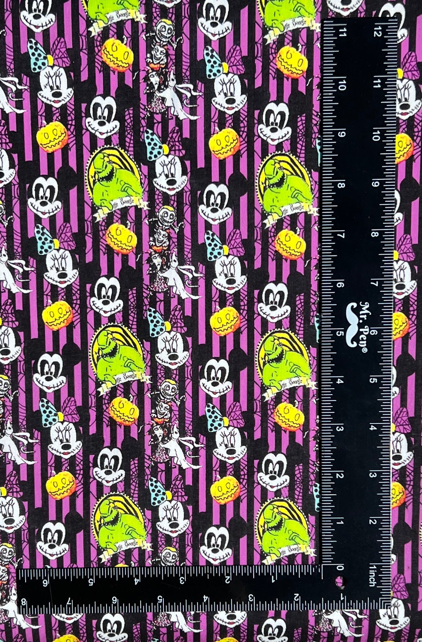 Mickey and Minnie Mouse Halloween Remnants Jack - Etsy