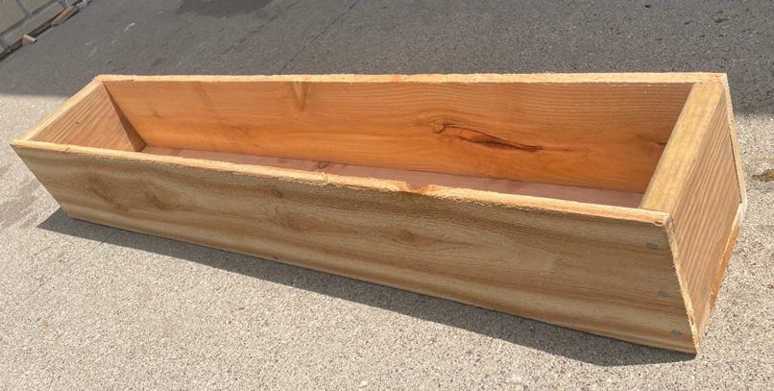 Cedar Wood Window Planter Box - Etsy