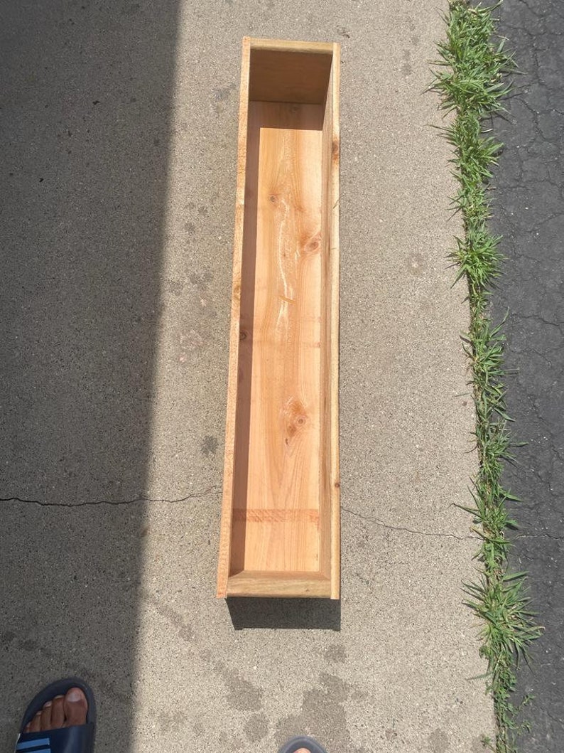 Cedar Wood Window Planter Box - Etsy