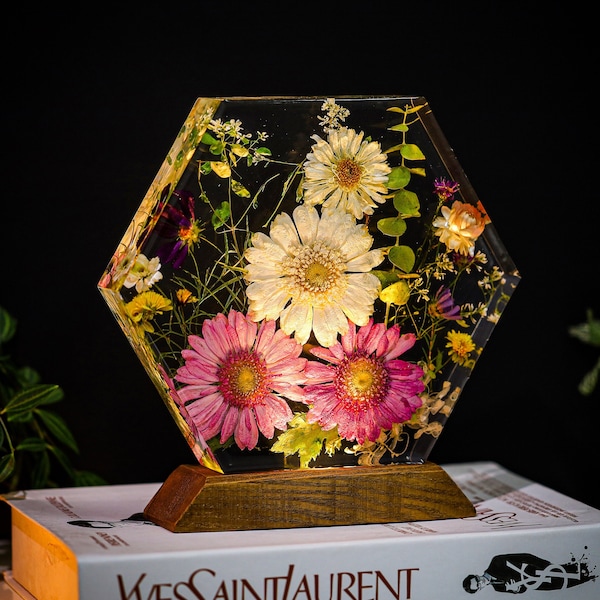 Real Flower in Resin - Etsy
