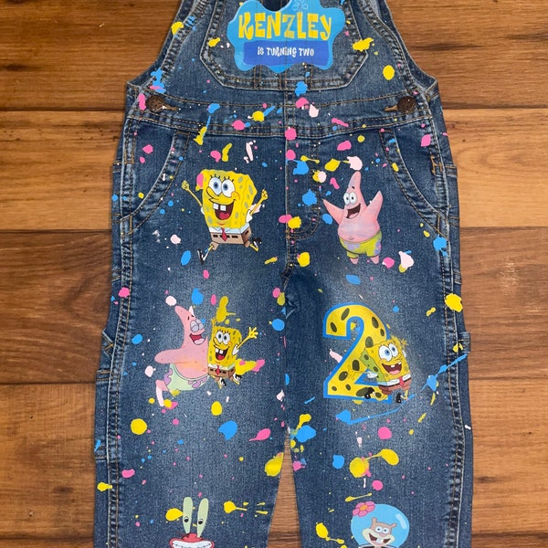 Custom Spongebob Birthday Outfit - Etsy
