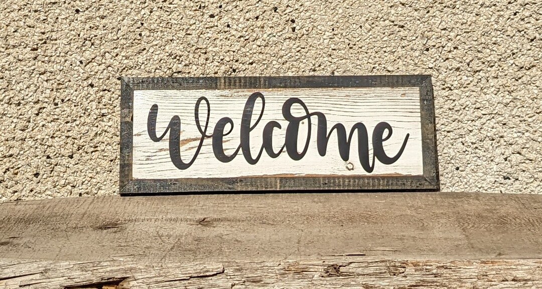 Rustic Barn Wood Signs - Etsy