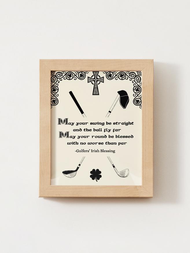 Golfers' Irish Blessing - Digital Download - Etsy