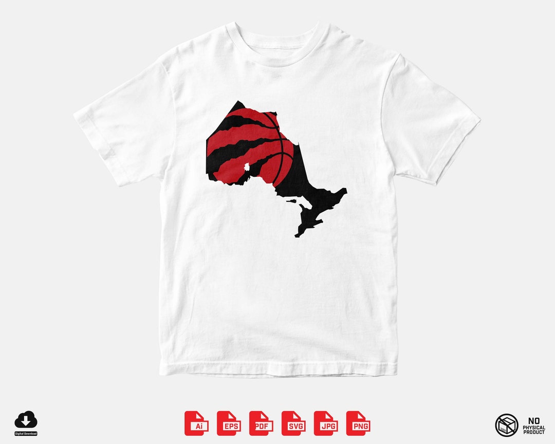 Raptors Tr Map Vector ai, Eps, SVG, PDF and Image jpg, Png - Etsy