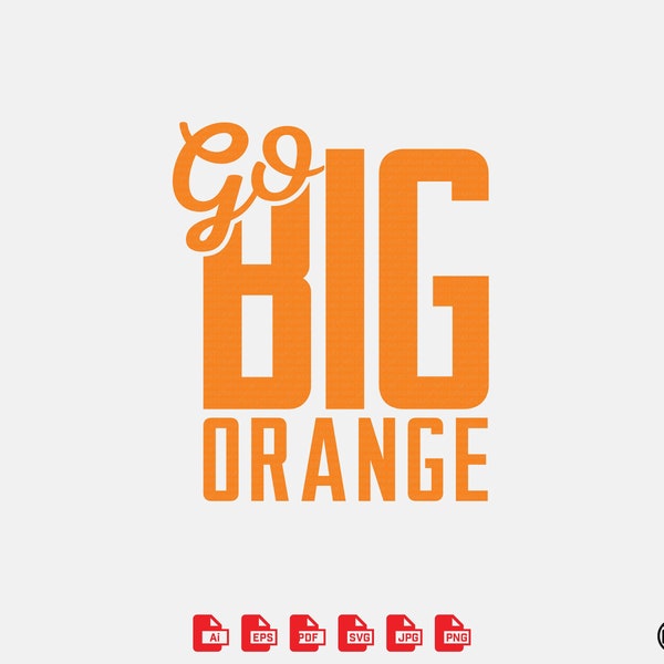 Go Big Orange - Etsy