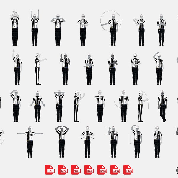 Referee Svg - Etsy