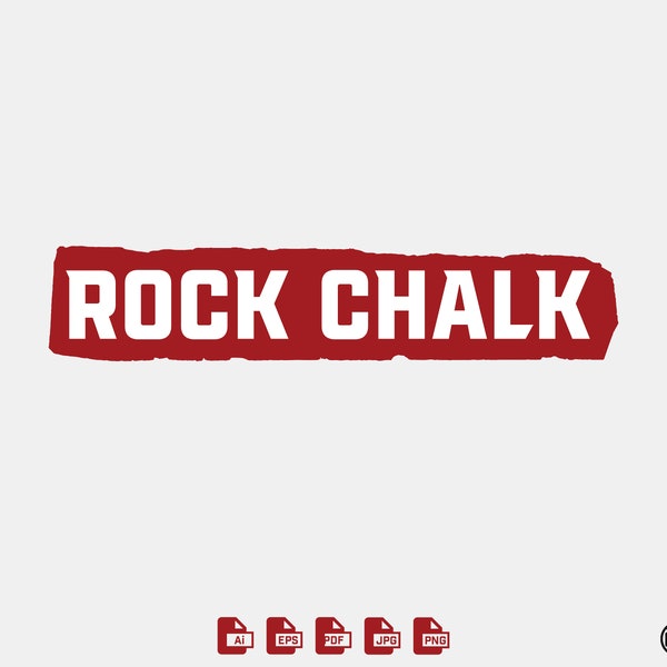 Rock Chalk Jayhawk - Etsy