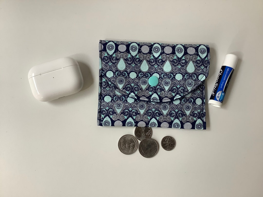 Cute Small Pouch, Handmade, Snap Pouch, Coin Pouch, Small Snap Wallet ...