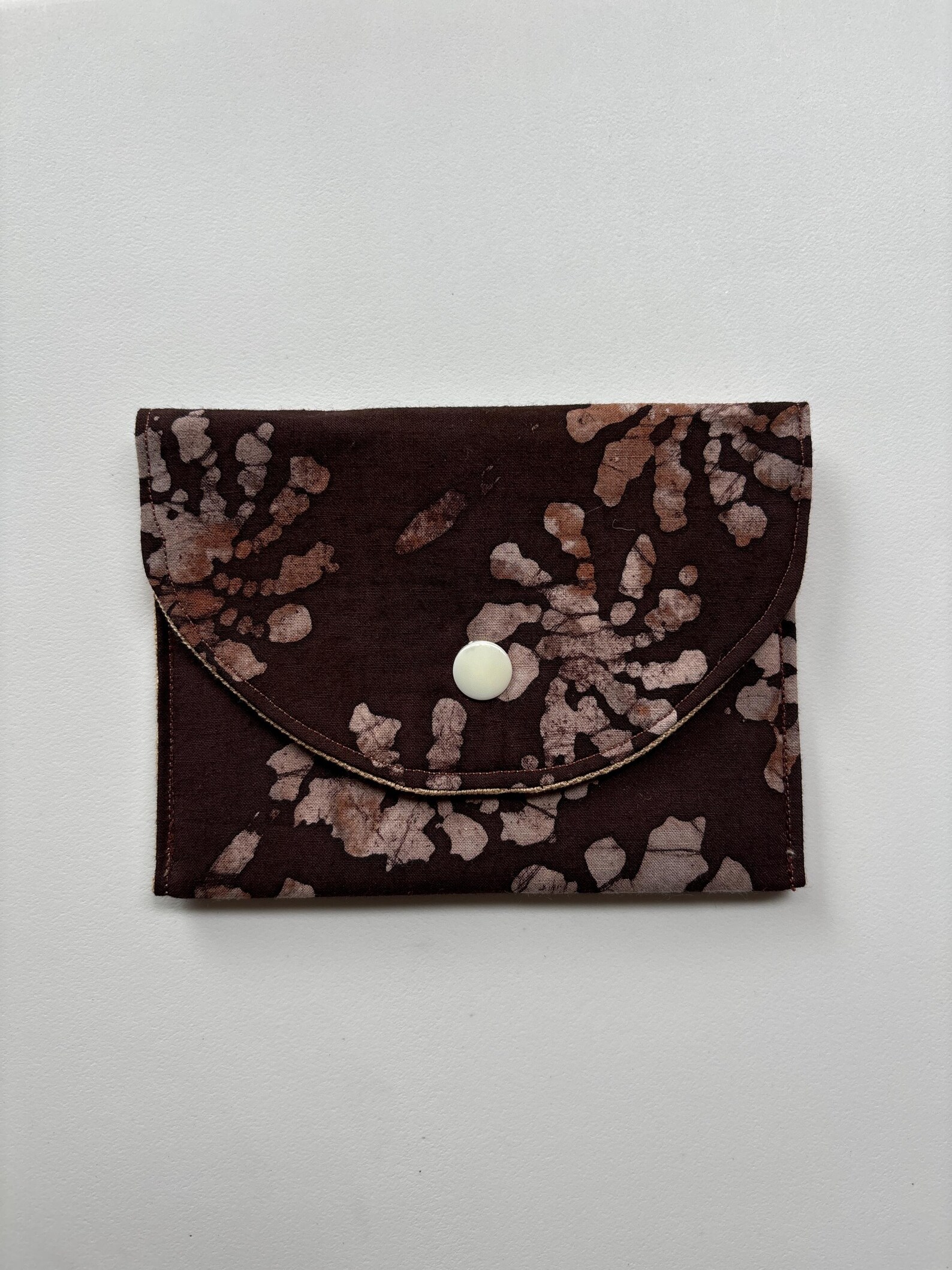 Handmade Snap Wallet: Fabric Coin Pouch, ID & Credit Card Holder - Etsy
