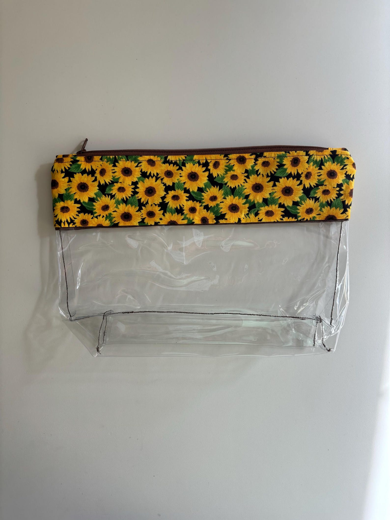Clear Vinyl Zipper Pouch: Travel Makeup Cosmetic Bag - Etsy
