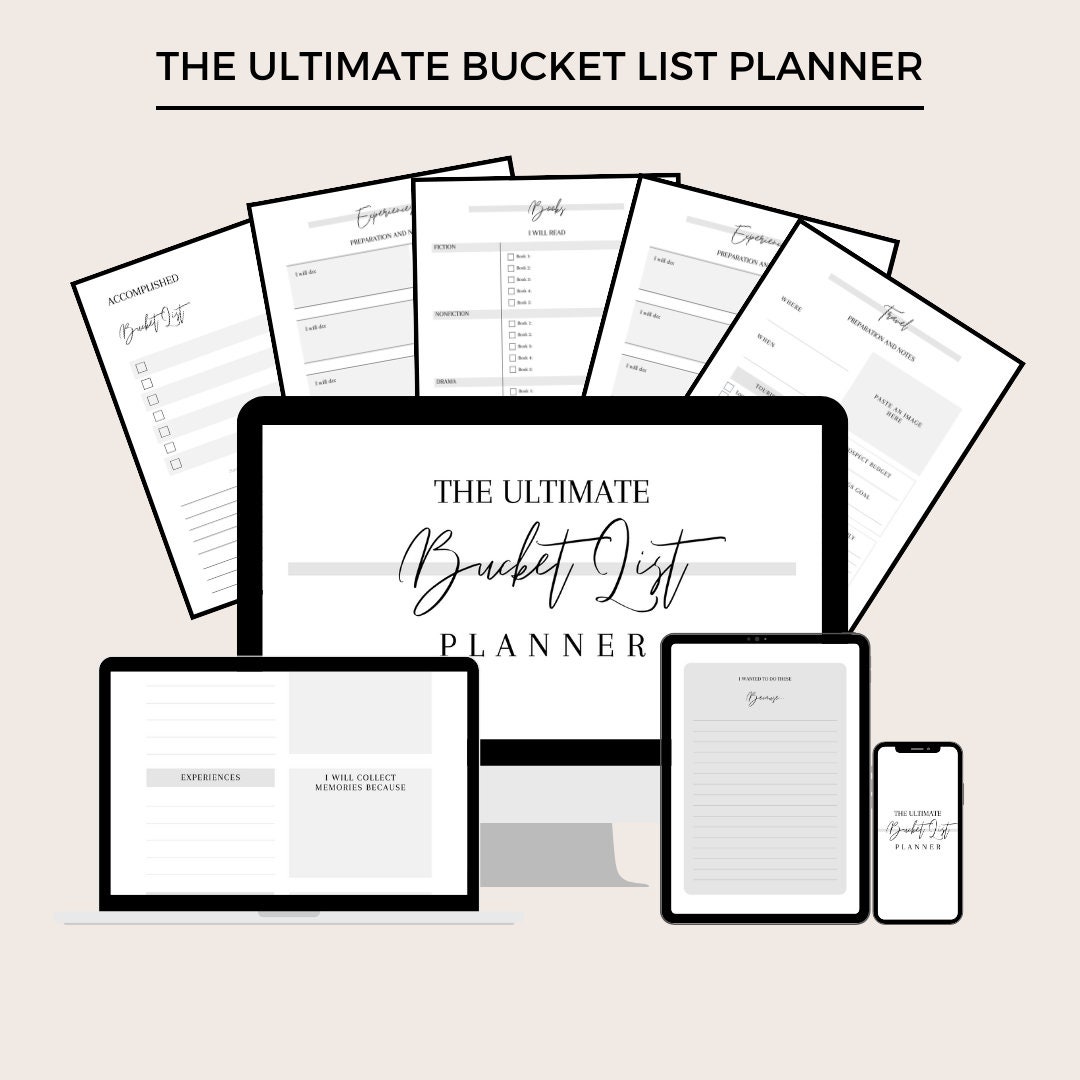The Ultimate Bucket List, Summer Bucket List, Digital Experience Check ...