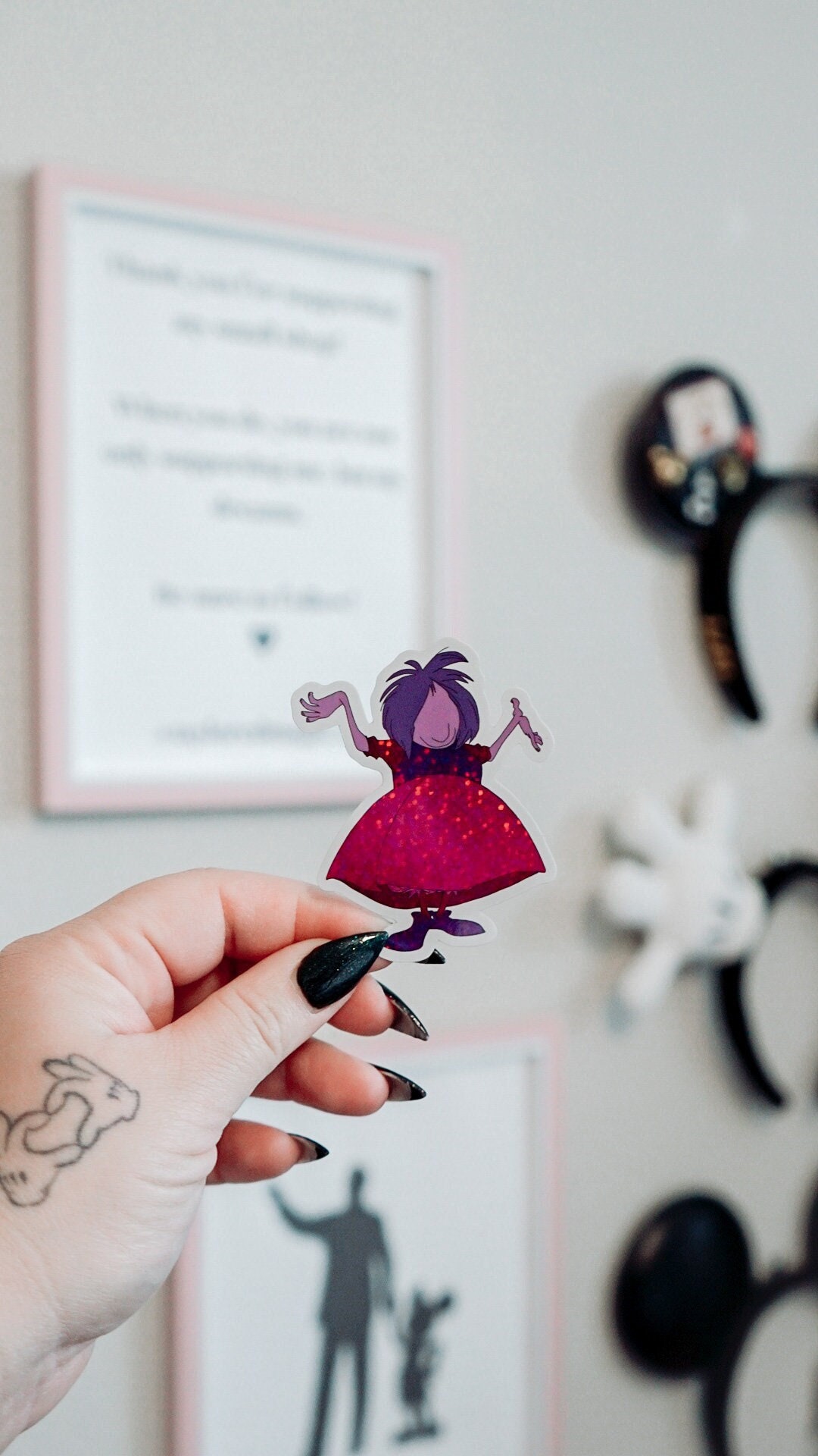 Mad Madam Mim Sticker Madam Mim Villains Sticker Planner - Etsy