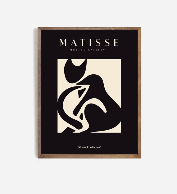 Black Car Wall Art Matisse Poster Print Museum Exhibition - Etsy