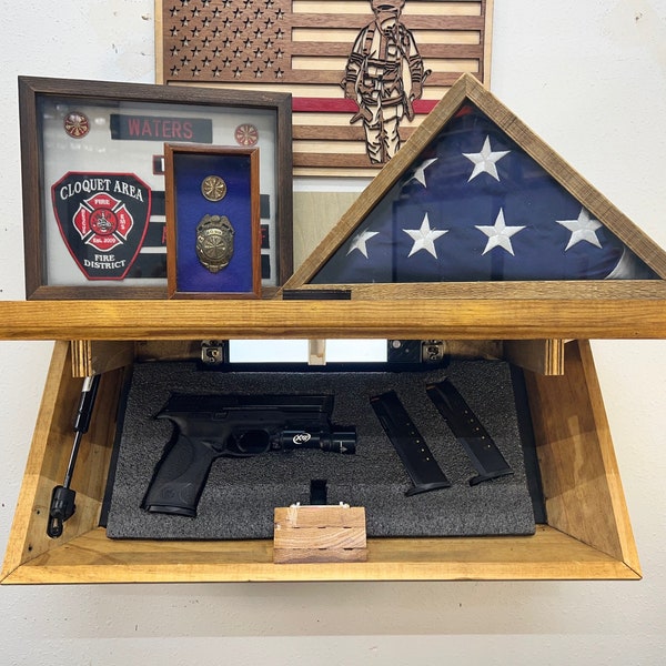 Hidden Compartment Shelf - Etsy