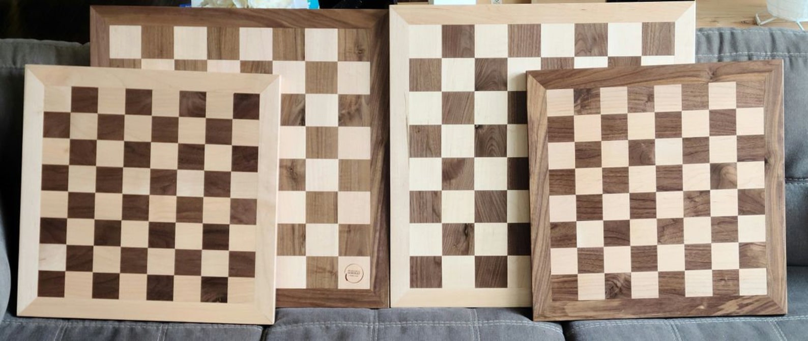 Chess Board With Border - Etsy