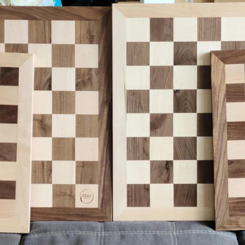 Hand Crafted Wooden Chess - Etsy