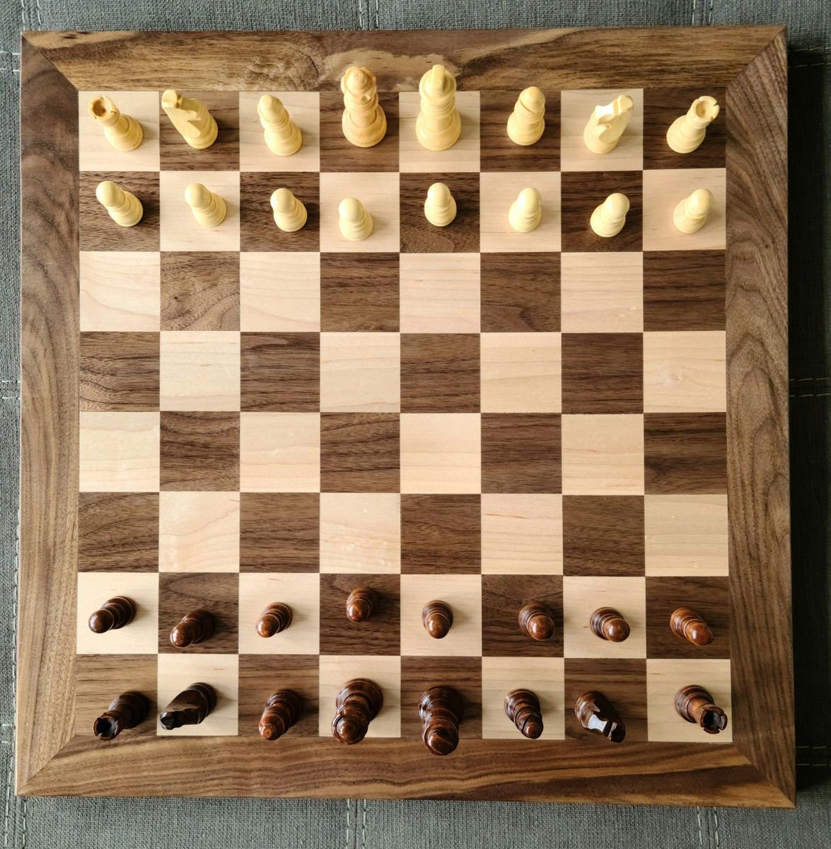 Chess Board With Border - Etsy