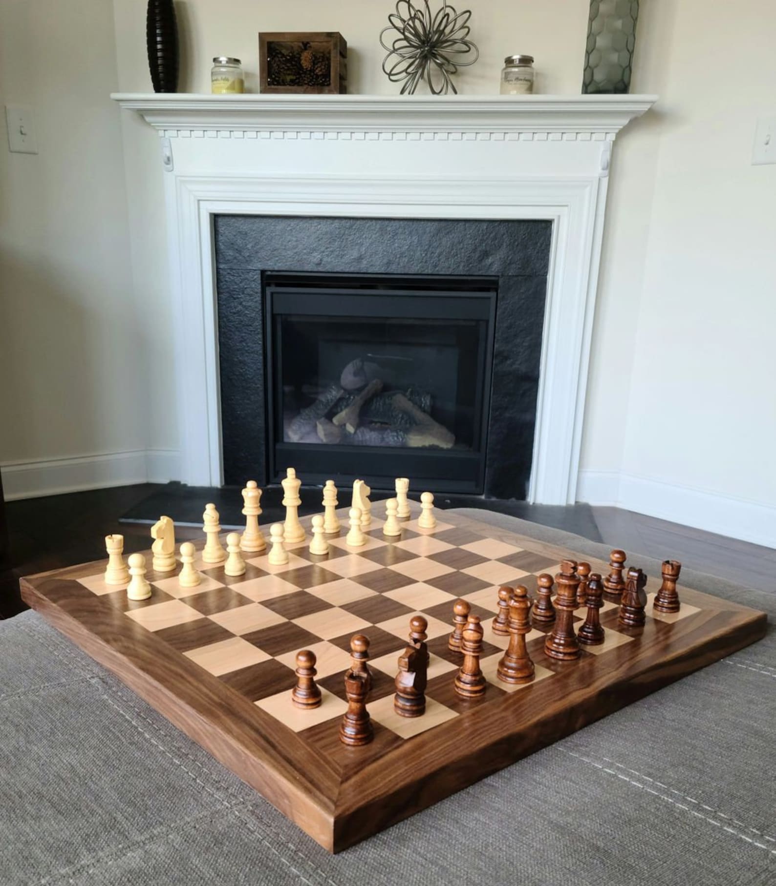 Chess Board With Border - Etsy