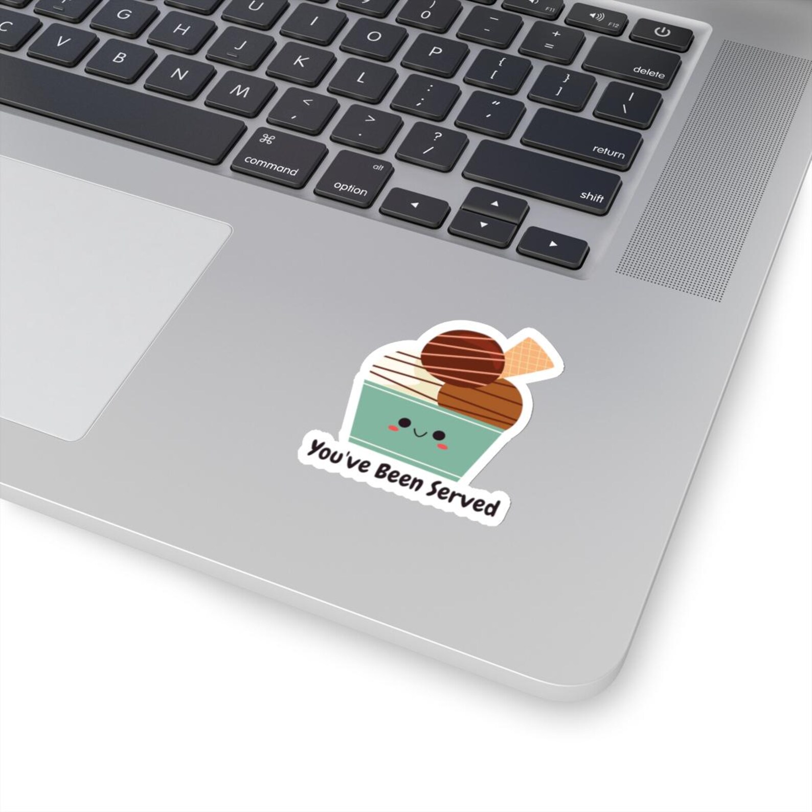 You've Been Served Icecream Kiss-cut Stickers - Etsy