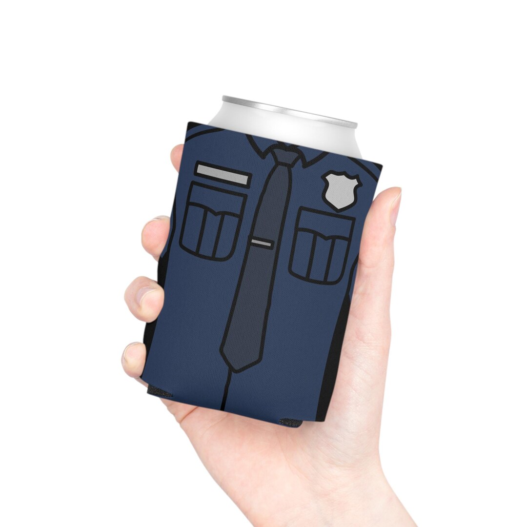 Police Officer Uniform Suit Can Cooler Hugger Sleeve Coolie - Etsy