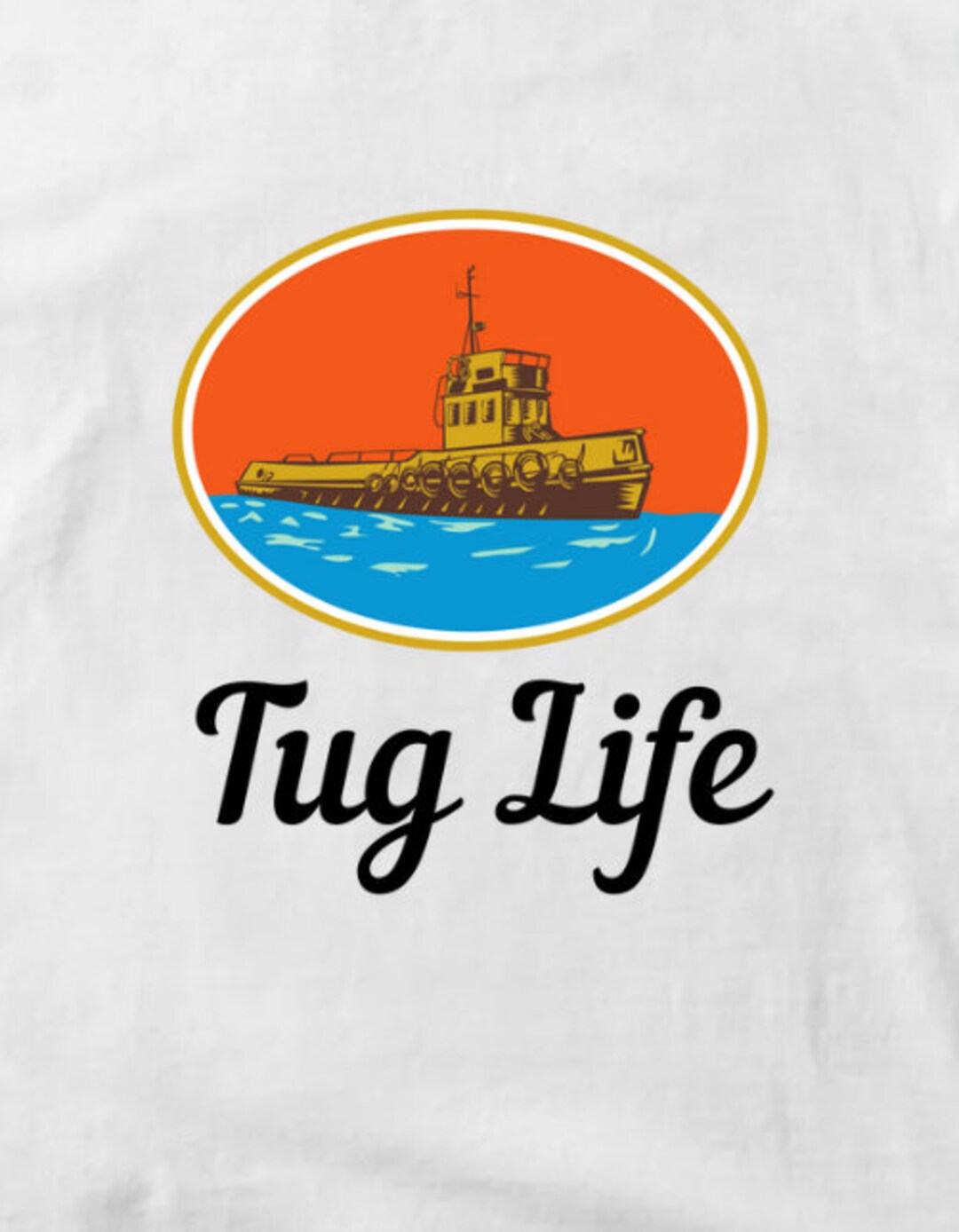 Tug Life Graphic Digital Download Image, Transparent Background SVG ...