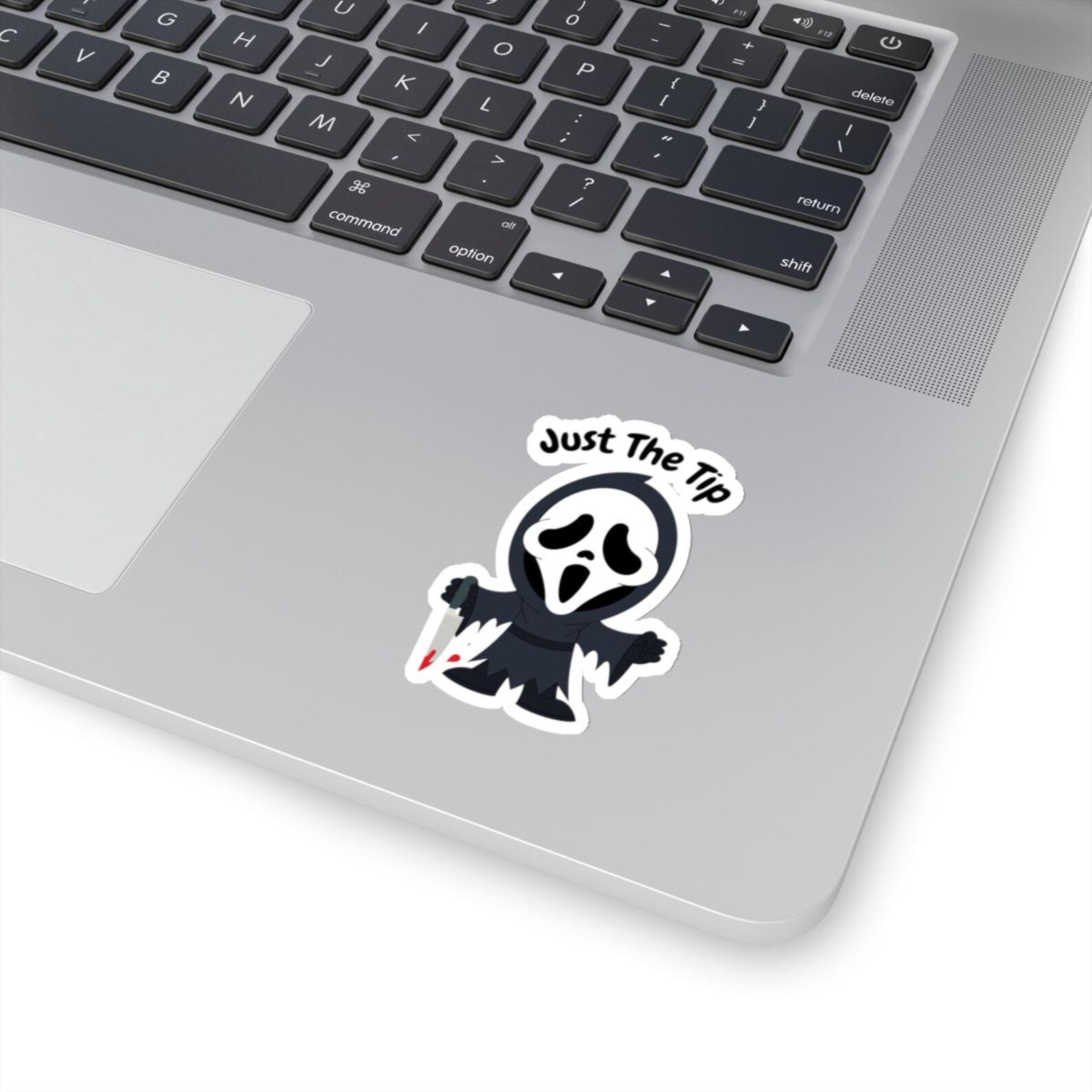 Just the Tip Scream Kiss-cut Stickers - Etsy