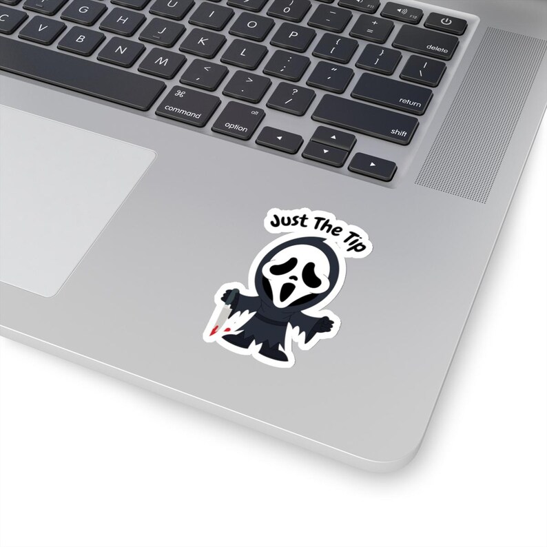 Just the Tip Scream Kiss-cut Stickers - Etsy